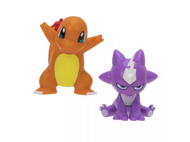 Set akcijskih figura POKEMON Battle Figure, 6kom, Pikachu, Squirtle ...