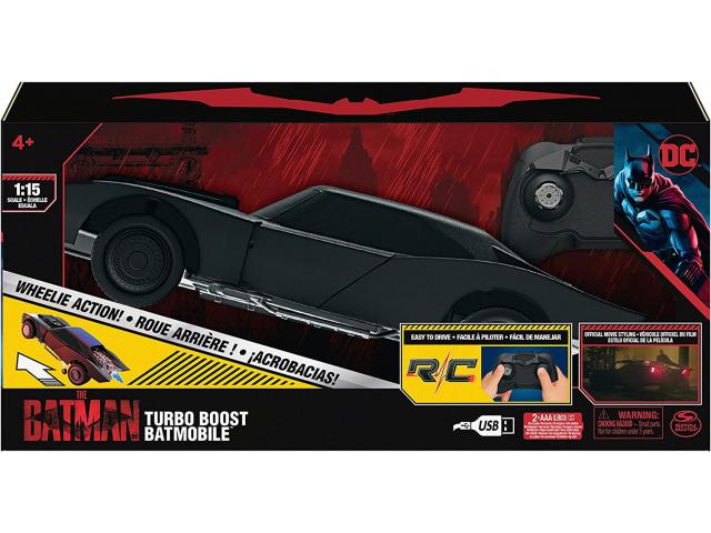 Vozilo BATMAN Movie Batmobile R/C, na daljinsko upravljanje,1:20, dob 4 ...