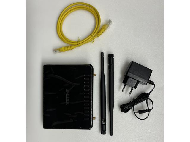 Pojačivač signala D-LINK DAP-1360, Fast Ethernet, 300Mbps, pristupna točka (Access point), crni ...