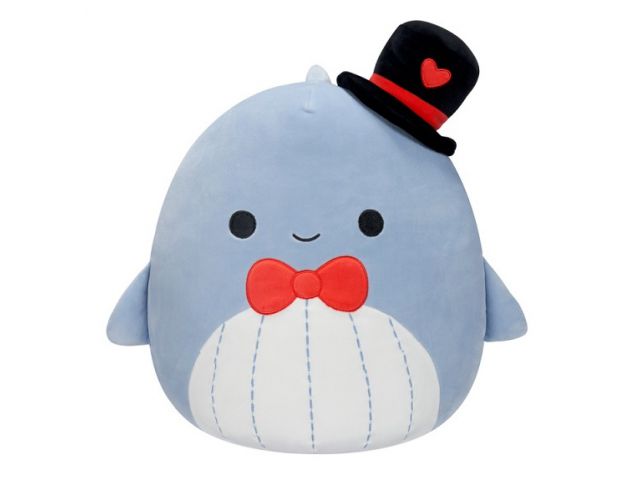 Plišana igračka SQUISHMALLOWS SAMIR plavi kit, 20cm, dob 3+ - HGSPOT